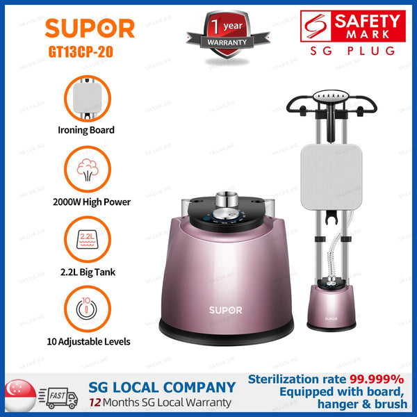 SUPOR (Sub-brand of Tefal) GT13CP-20 Garment Steamer with Ironning Boa ...